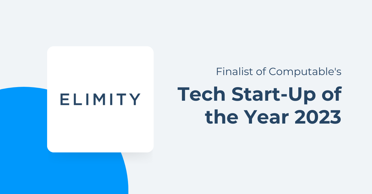 Elimity Chosen as Finalist for Tech Start-Up of the Year 2023