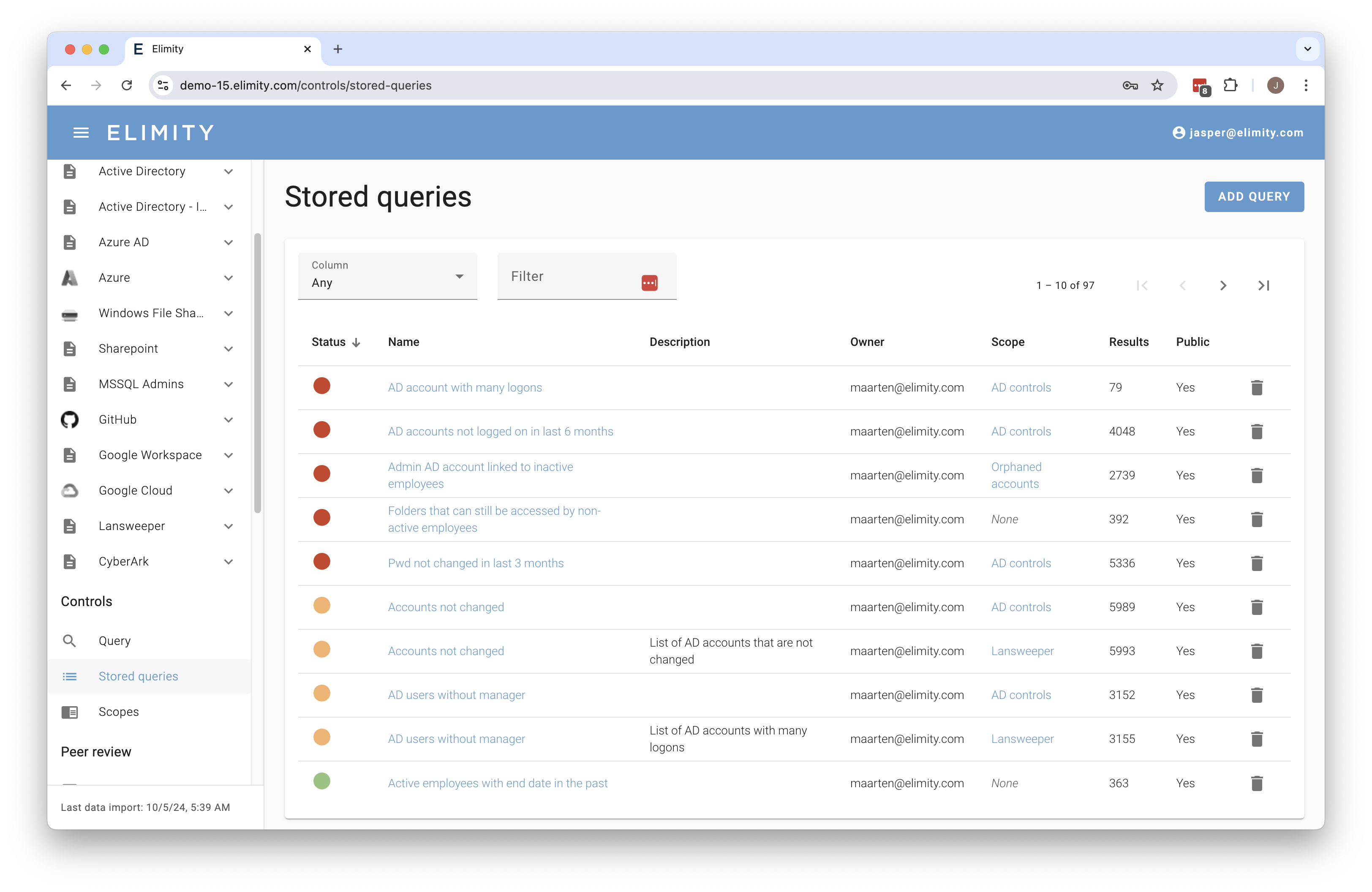 Elimity - Identity Visibility and Intelligence Platform